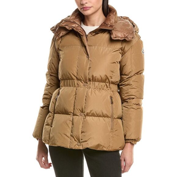 Moncler | Jackets & Coats | Moncler Womens Down Puffer Coat Beige ...